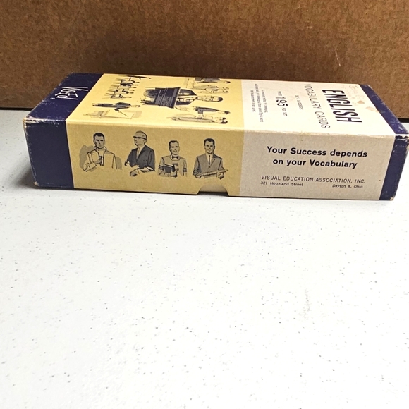 VIs Ed | Games | Vintage Vised English Vocabulary Cards | Poshmark